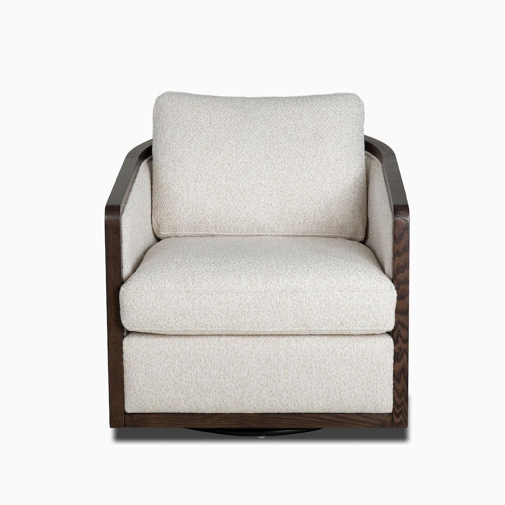 Havana Occasional Swivel Chair - Alder & Tweed Furniture